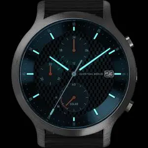 Lilienthal Berlin Chronograph Solar V Textile Black
