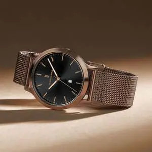 Lilienthal Berlin Huxley Bronze Mesh Watch