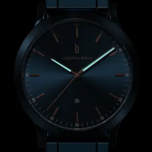 Lilienthal Berlin Huxley Stainless Steel Watch - Blue
