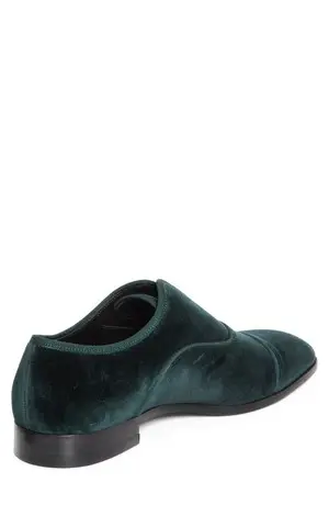 CHRISTIAN LOUBOUTIN Alpha Male Ii Velvet Cap Toe Slip-on