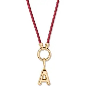 BROOK & YORK Brook And York Kai Initial Charm Necklace Gld/bur A