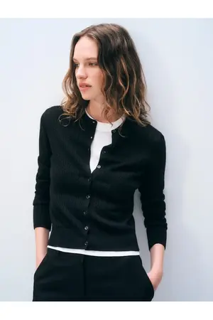 White + Warren Black Cardigans For Women