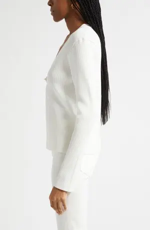Ramy Brook Chloe Cardigan With Polished Hardware