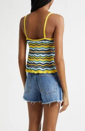 Ramy Brook Cecelia Pointelle Knit Tank