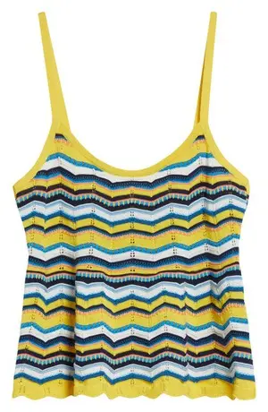 Ramy Brook Cecelia Pointelle Knit Tank