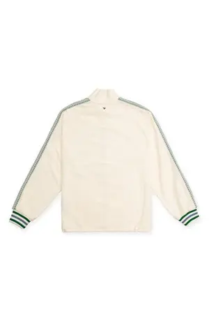 PAPER PLANES Cotton French Terry Zip-up Jacket