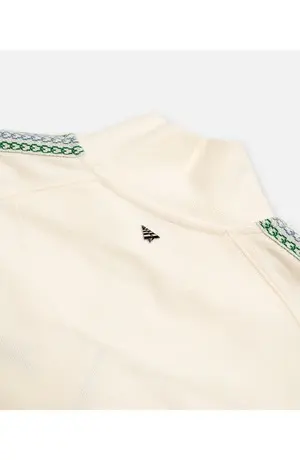 PAPER PLANES Cotton French Terry Zip-up Jacket