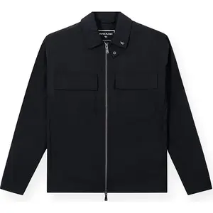 PAPER PLANES Cotton Blend Utility Jacket - Black