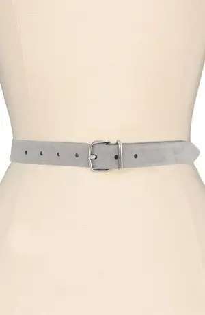 Vince Kaia Suede Belt - Pale Tide