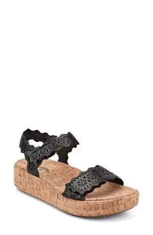Earth Earth® Slata Platform Sandals Blk01