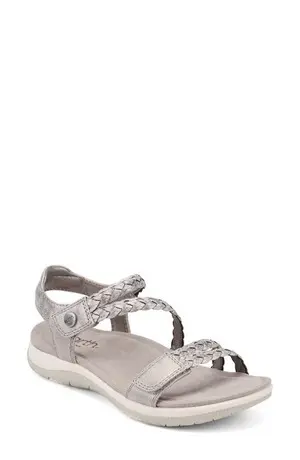 Earth Stellon Ankle Strap Sandal - Silver