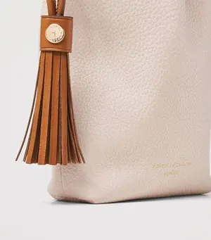 ASPINAL OF LONDON Soho Leather Cross-body Pouch - Neutral