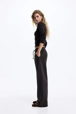 H&M Wide-leg Sweatshirt Joggers