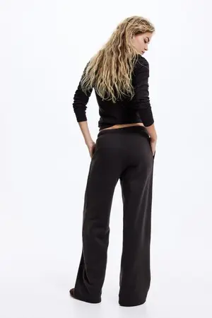 H&M Wide-leg Sweatshirt Joggers