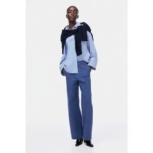 H&m Cotton Canvas Trousers