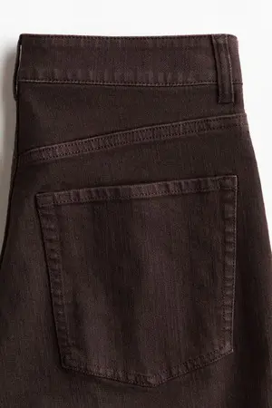 H&M Bootcut High Rise Jeans - Dark Brown