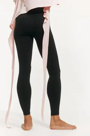 H&m Softmove™ Lycra® Sport Yoga Leggings - Black