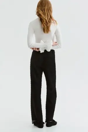 H&M Textured Trousers