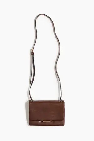 H&m Crossbody Bag With Adjustable Shoulder Strap And Magnetic Fastener - Brown