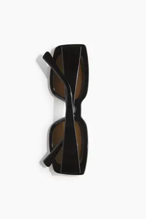 H&m Polarised Square Frame Sunglasses - Black