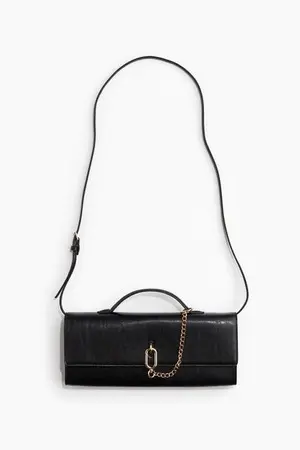H&m Rectangular Crossbody Bag With Chain Detail