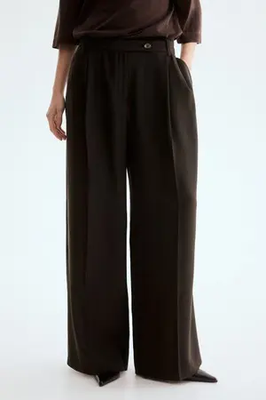H&M Tailored Wide-leg Trousers
