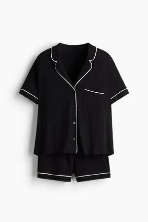 H&m Viscose-blend Pyjamas - Black
