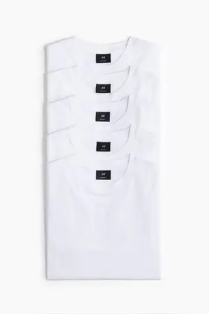 H&M 5-pack Regular Fit T-shirts