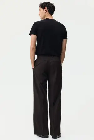 H&m Slim Fit Pima Cotton T-shirt - Black