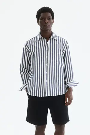 H&M Linen-blend Relaxed Fit Shorts