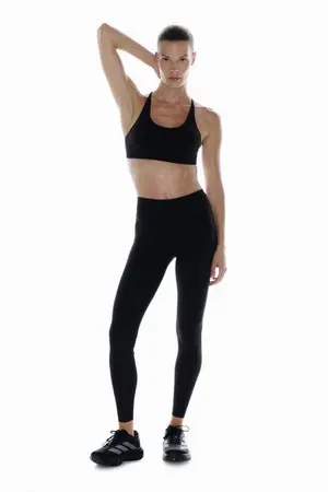 H&M Sculptmove High-waisted Leggings - Black