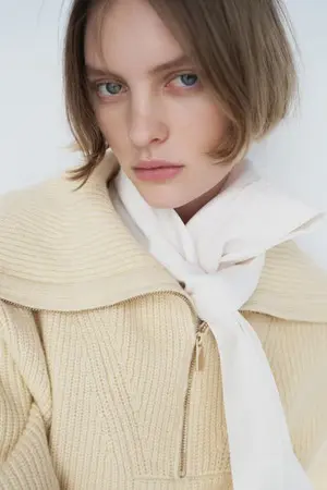 H&m Rib-knit Zip-top Jumper