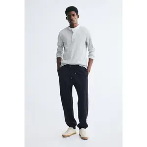 H&M Relaxed Fit Sweatpants - Dark Blue