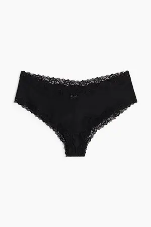 H&m 5-pack Microfiber Hipster Briefs - Black
