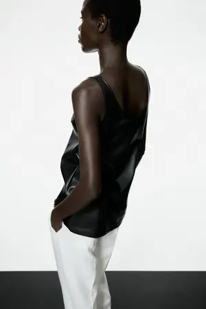 H&m Coated Vest Top