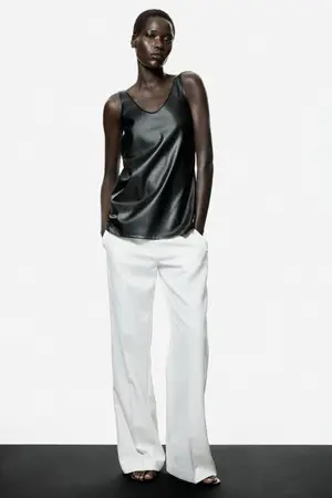 H&m Coated Vest Top