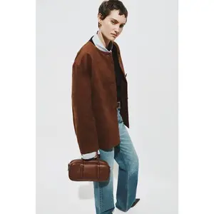 H&m Collarless Jacket