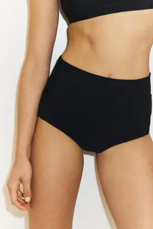 H&m High Waist Bikini Bottoms With Lycra