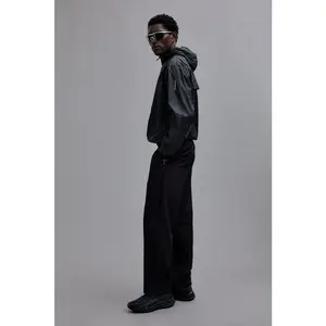 H&m Regular Fit Track Pants With Drymove - Black