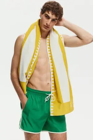 H&m H&M Swim Shorts With Drawstring Waist Green