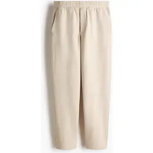 H&m Regular Fit Joggers - Light Beige