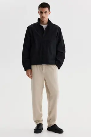 H&m Regular Fit Joggers - Light Beige