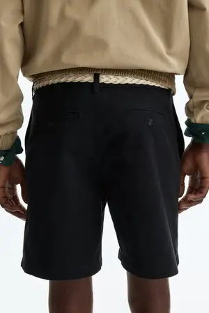 H&M Relaxed Fit Chino Shorts - Black