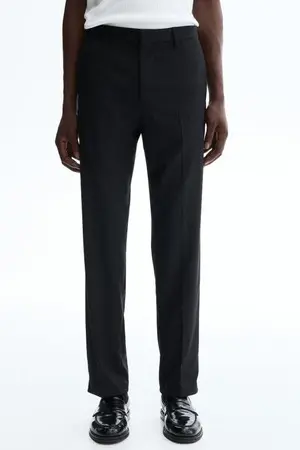 H&M Regular Fit Suit Trousers - Black
