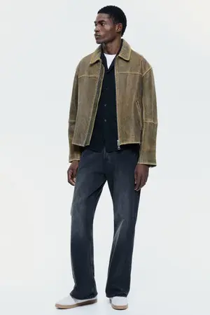 H&m Regular Fit Resort Shirt - Black