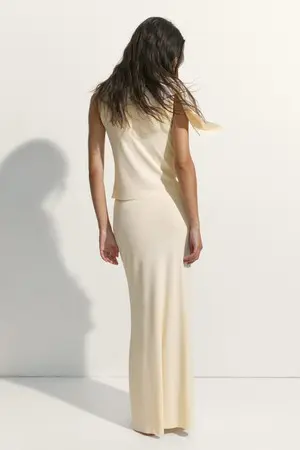 H&m Draped Maxi Skirt
