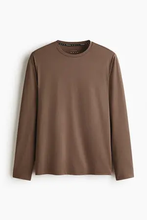 H&m Long-sleeved Sports Top With Drymove™ Technology