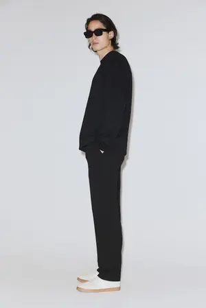 H&M Four-way Stretch Regular Fit Pull-on Trousers
