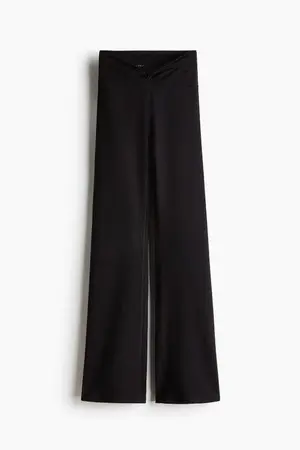 H&m Flared Yoga Leggings With Softmove™ Technology