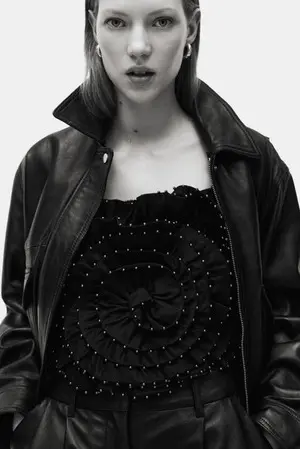 H&m Embellished Strappy Top